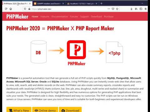 Tutorial Phpmaker Crea Un Sistema Sin Saber Programar Youtube