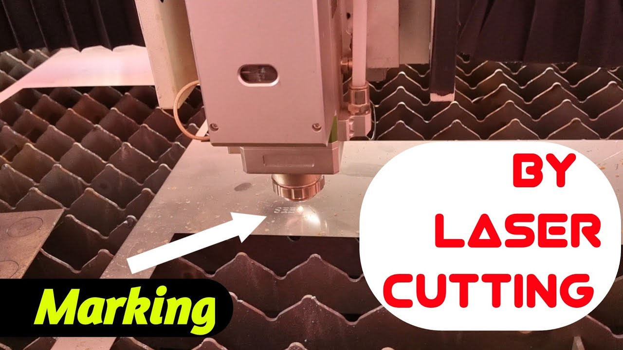 How To Do Laser Marking By Laser Cutting Machine Youtube