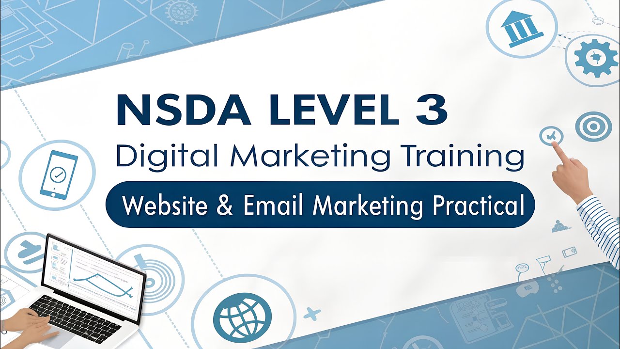 Nsda Level 3 Digital Marketing Training Website Email Marketing