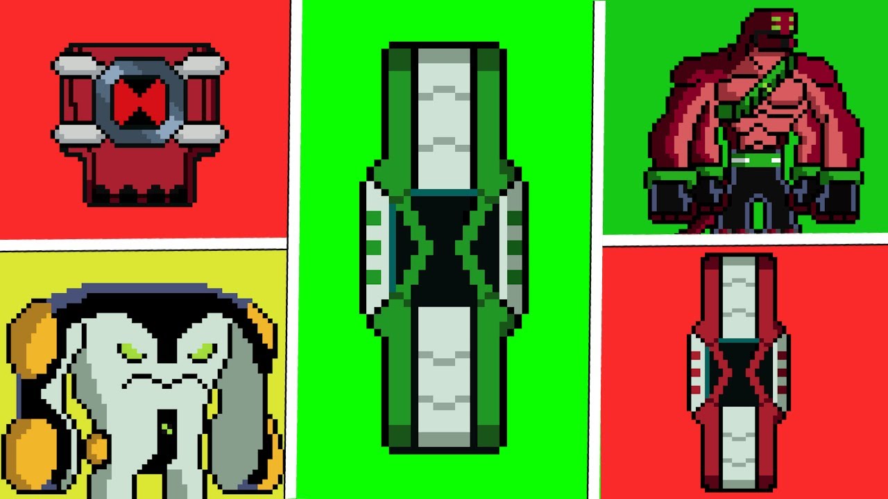 Melhores Pixel Art Do Ben 10 Youtube