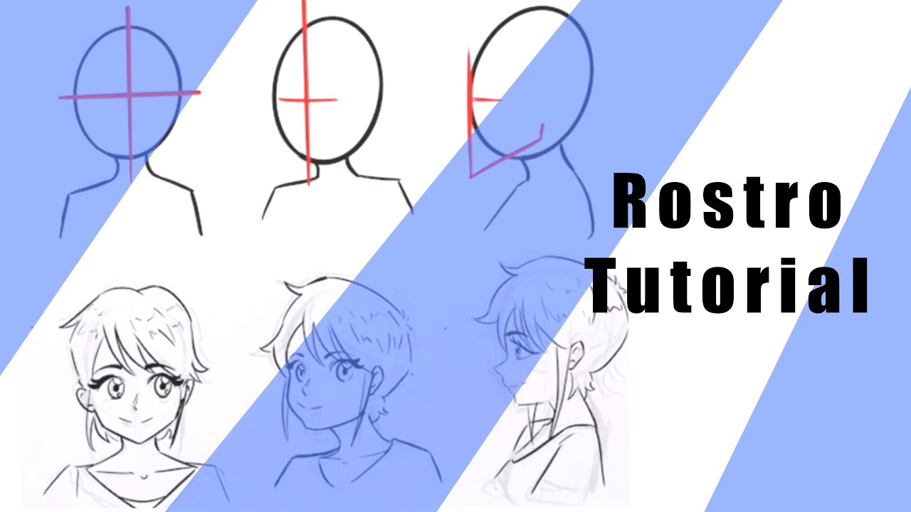 Tutorial Rostro Arte Anime Dibujos Youtube