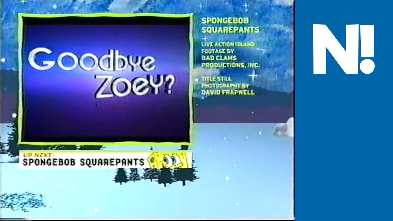 Nickelodeon Spongebob Squarepants Split Screen Credits December 31