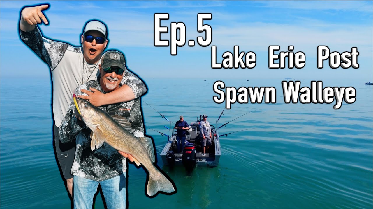 Episode 5 Season 18 Trolling For Post Spawn Lake Erie Walleye Youtube