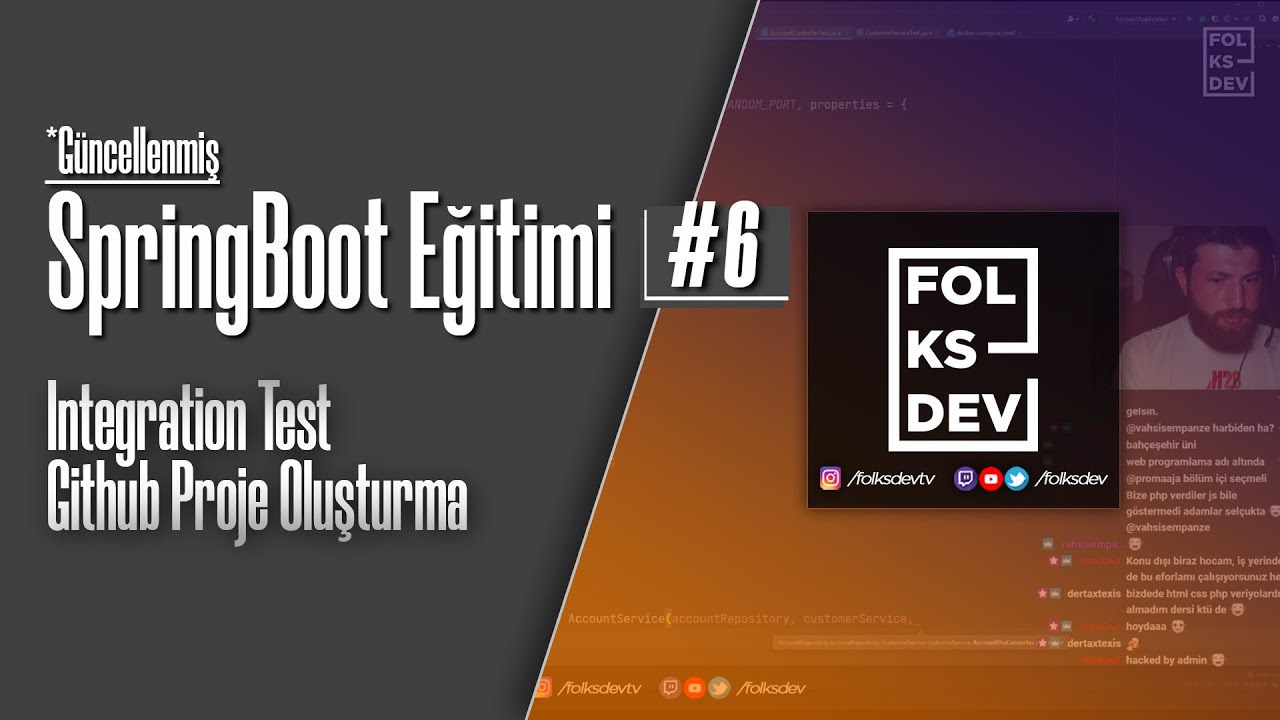 Springboot Eğitimi 6 Integration Test Ve Github Proje Oluşturma