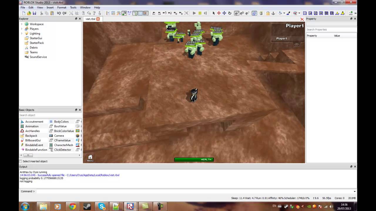 3d Pathfinding In Roblox Youtube