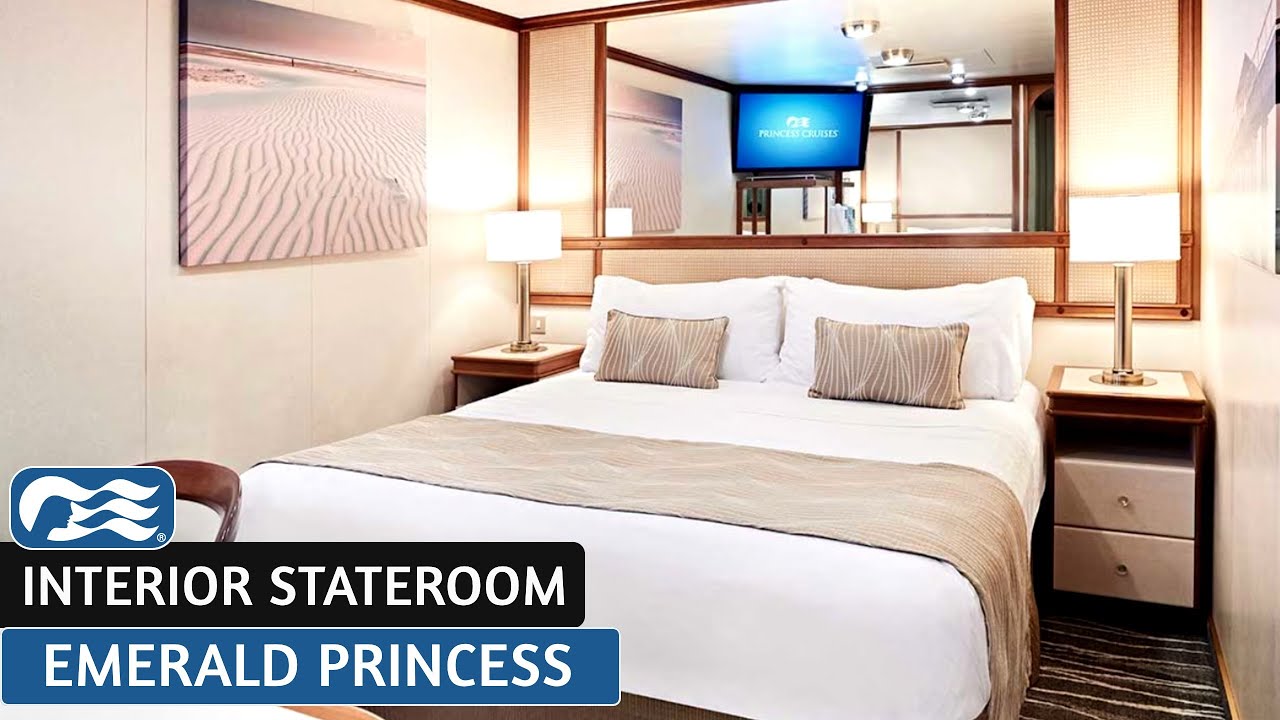 Emerald Princess Interior Stateroom Full Walkthrough Tour Review