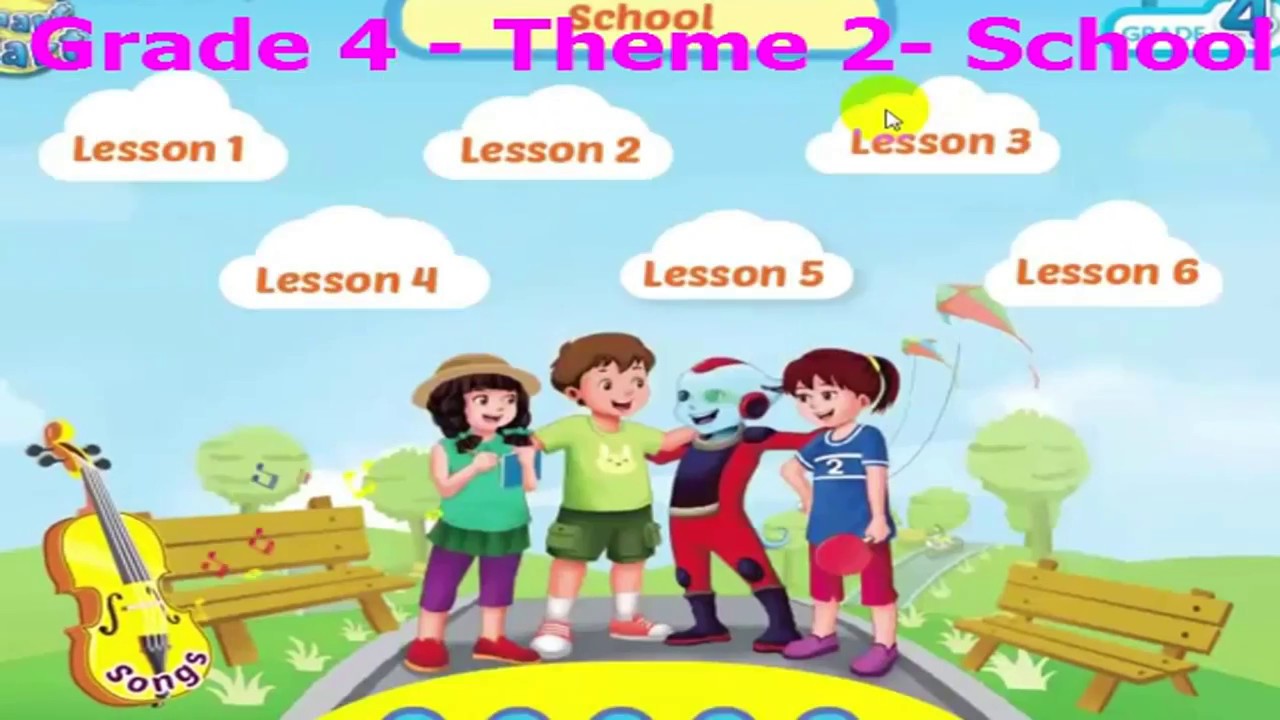 I Learn Smart Start Grade 4 Theme 2 School Youtube