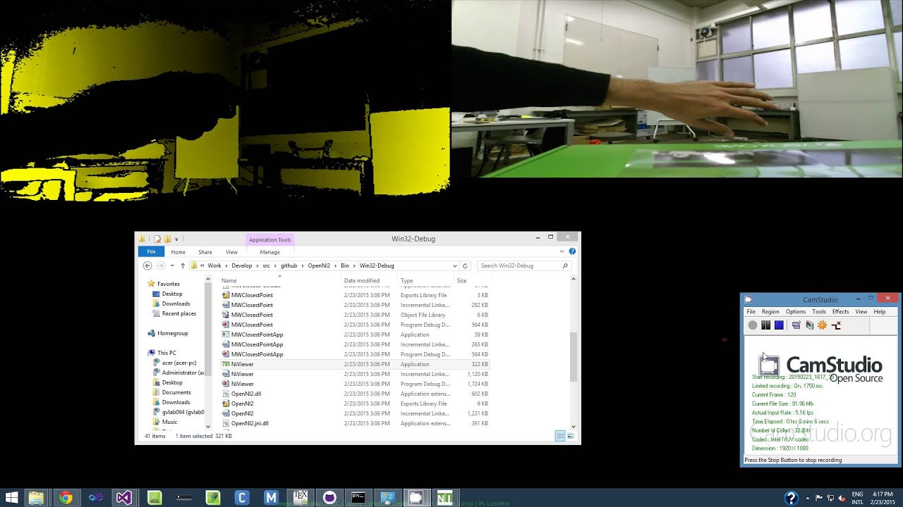 Openni2 Kinectv2 Youtube