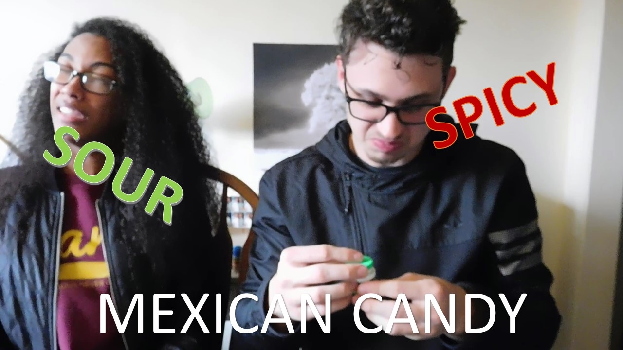 Mexican Candy Challenge Spicy Sour Salt Peppa Vlogs Youtube