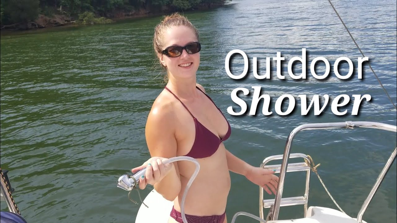 Ep 23 Outdoor Shower On A Sailboat Weboating