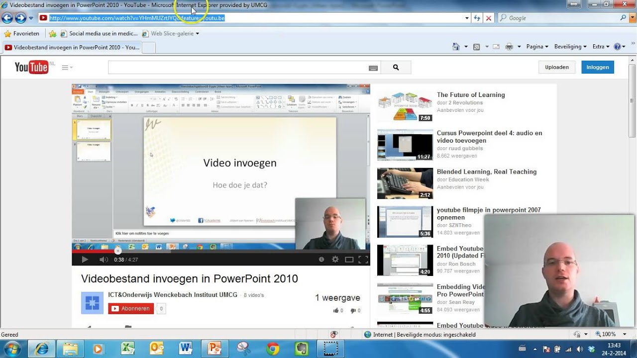Youtube Video In Powerpoint 2010 Invoegen Youtube