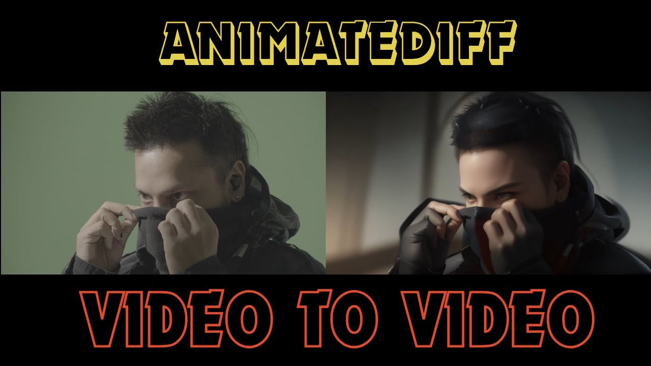 Animatediff Video To Video Simple Workflow Comfyui Youtube
