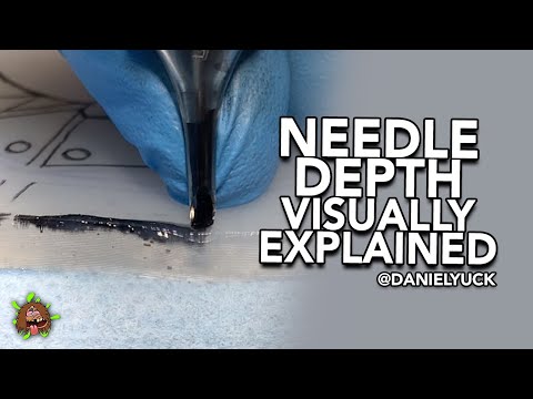 Tattooing 101 Needle Depth Visually Explained Youtube