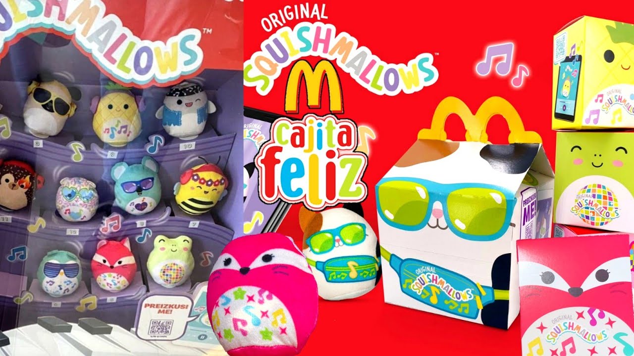 Cajita Feliz рџќ Mcdonalds Squishmallows Peluches Junio 2023 Youtube