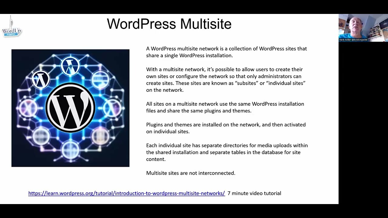 Wordpress Multisite 101 Youtube