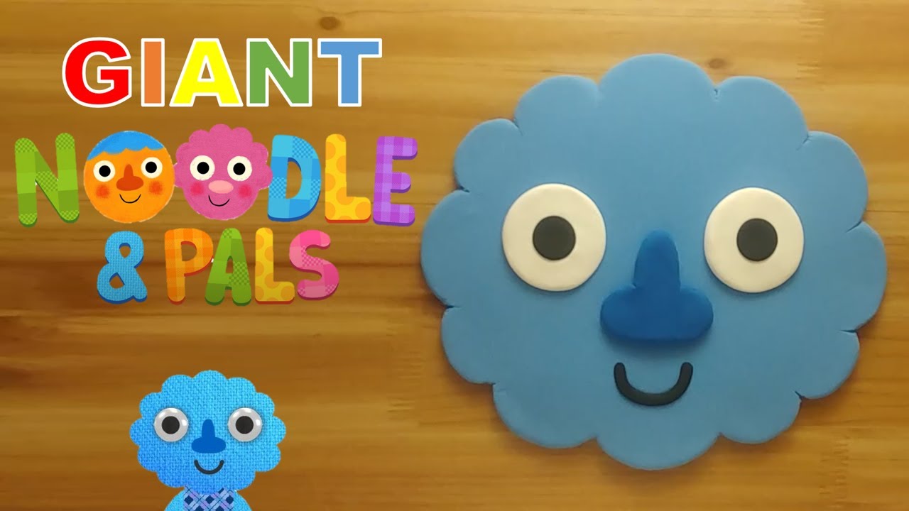 Giant Noodle Pals Pompom Clay Cracking Making 거대 국수와 친구들 팜팜 클레이로 만들기