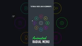 Animated Radial Menu Using Html Css U0026 Vanilla Javas Doovi