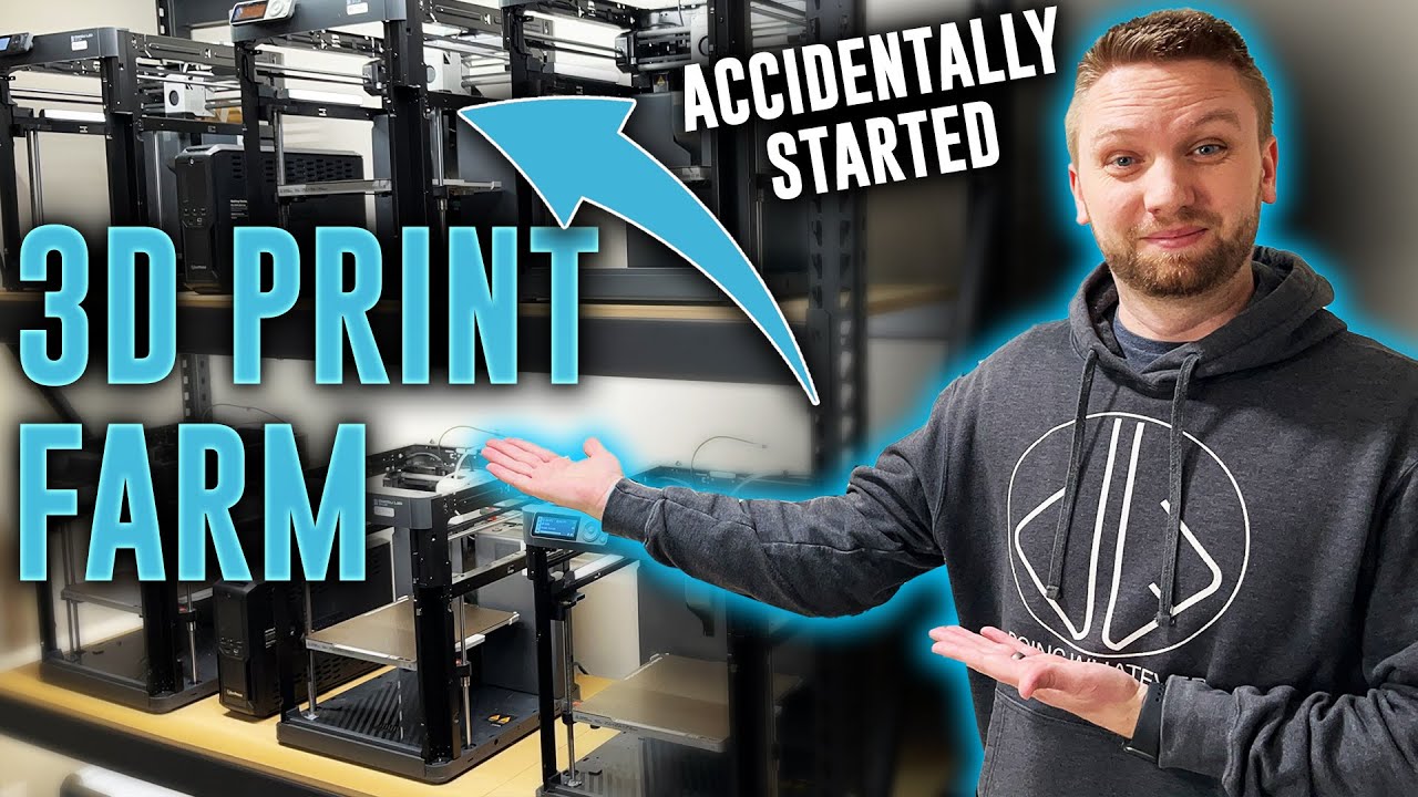 Setting Up A 3d Print Farm Youtube
