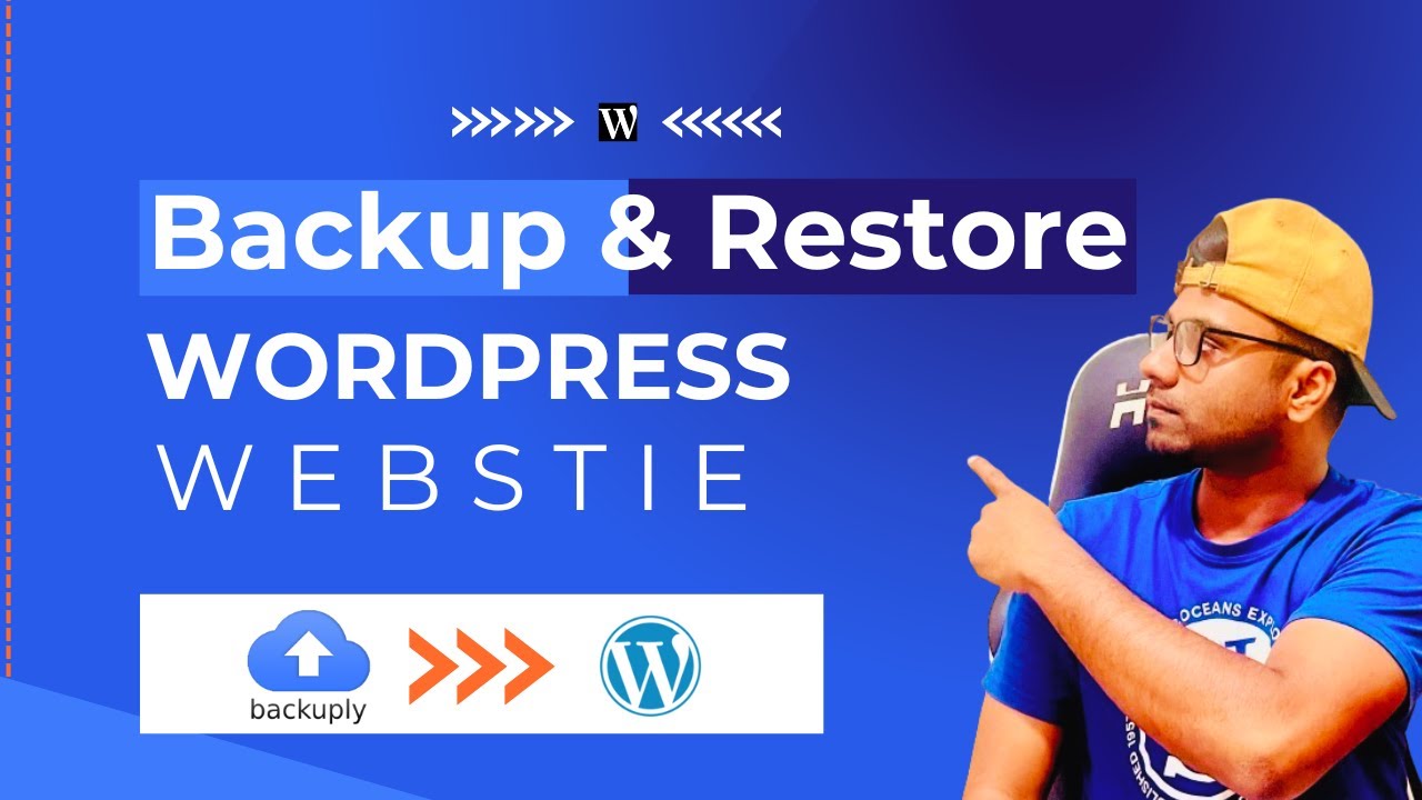 How To Backup And Restore Wordpress Website Using Backuply Plugin Youtube
