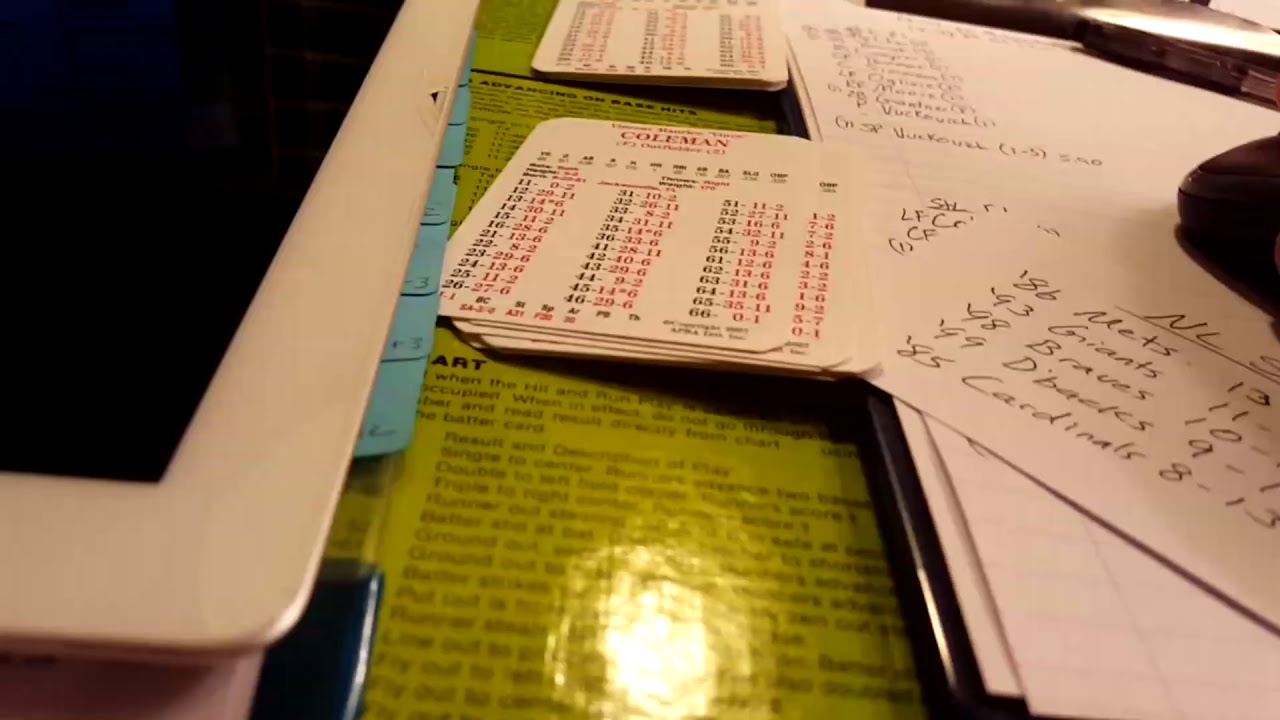 Tabletop Baseball Youtube