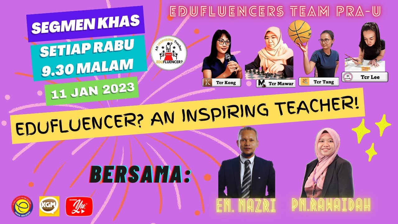 рџ ґ Live Edufluencer An Inspiring Teacher 08 Akademiyoutuber Youtube
