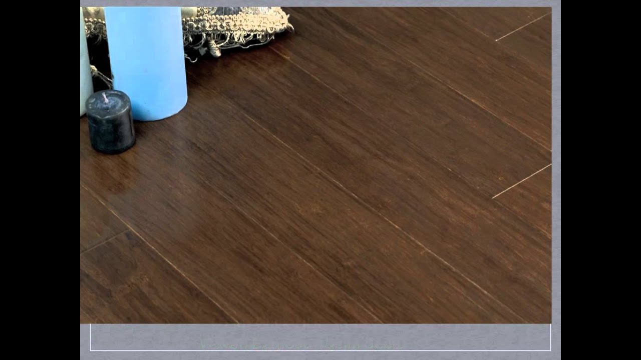 Click Hdf Strand Woven Bamboo 10mm Sepia Youtube