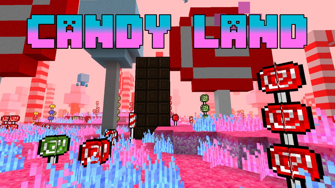 Candyland In Minecraft Youtube