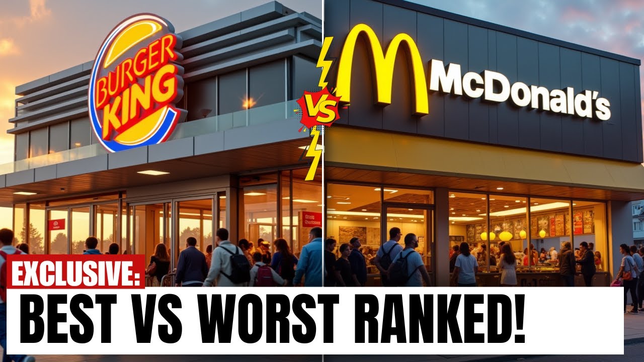 7 Best And 7 Worst Fast Food Chains Ranked By Customers Youtube