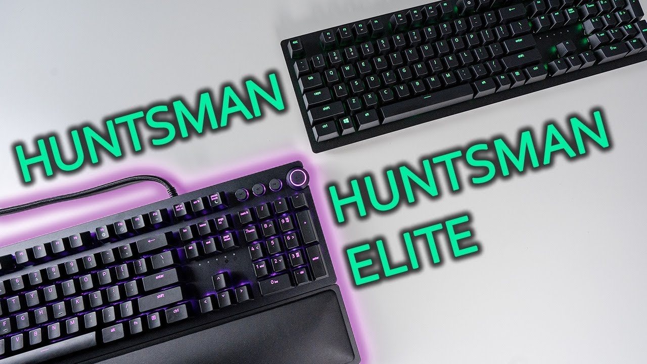 Razer Huntsman Elite Vs Huntsman Whats The Difference Youtube