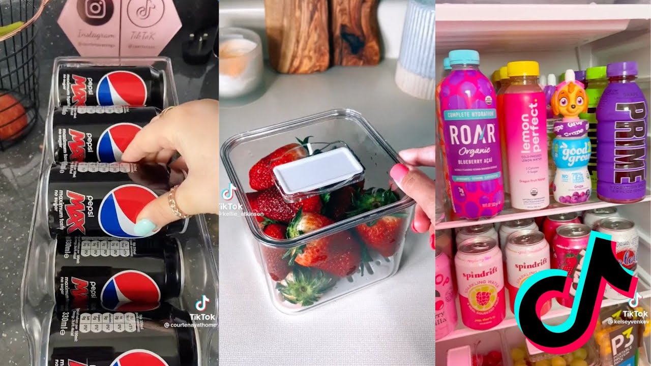 Restocking Fridge Asmr рџњѓ Tiktok Compilation 1 Youtube