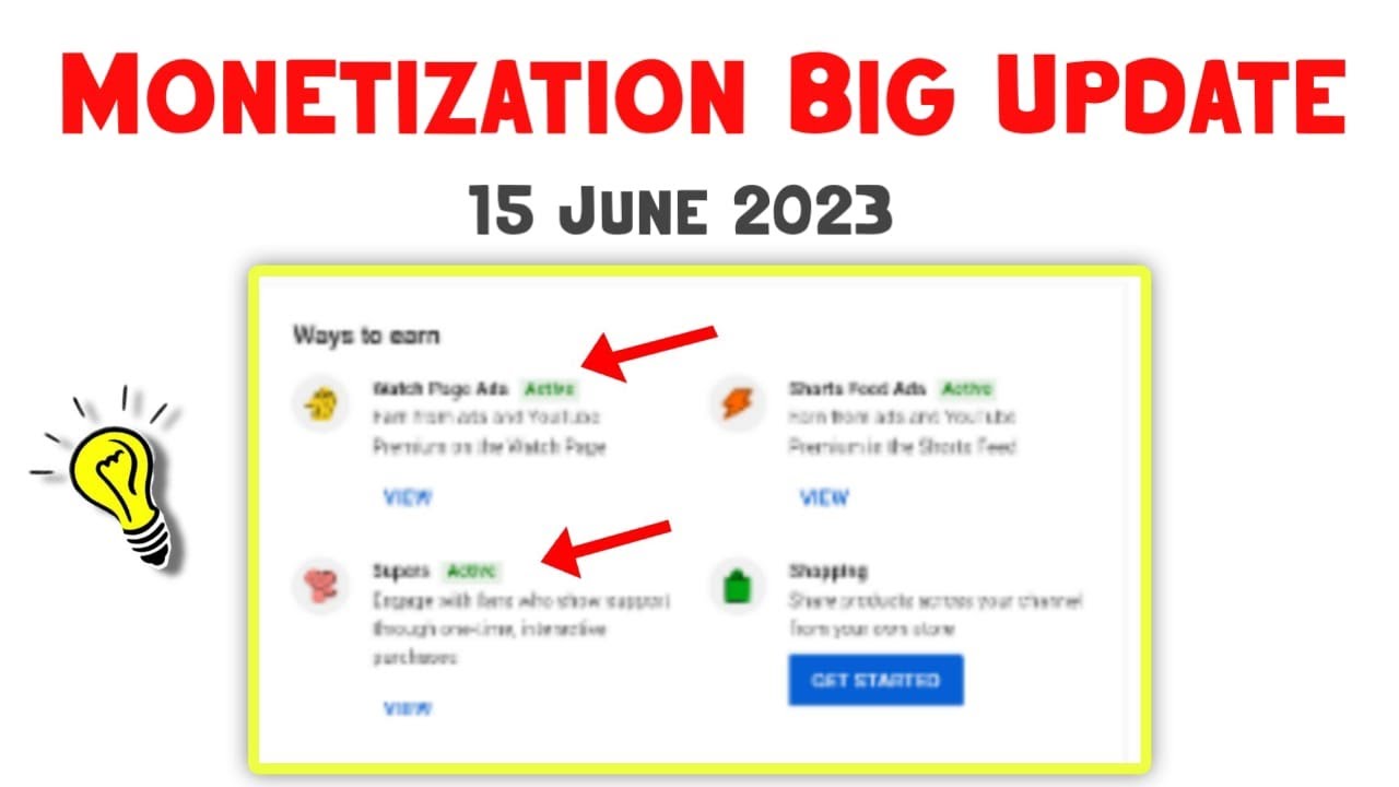 Monetization Big Update 2023 Good Youtube Update 2023 Youtube