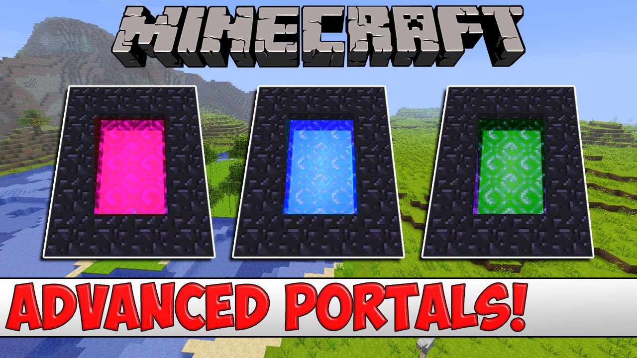 Minecraft Plugin Tutorial Advanced Portals Youtube
