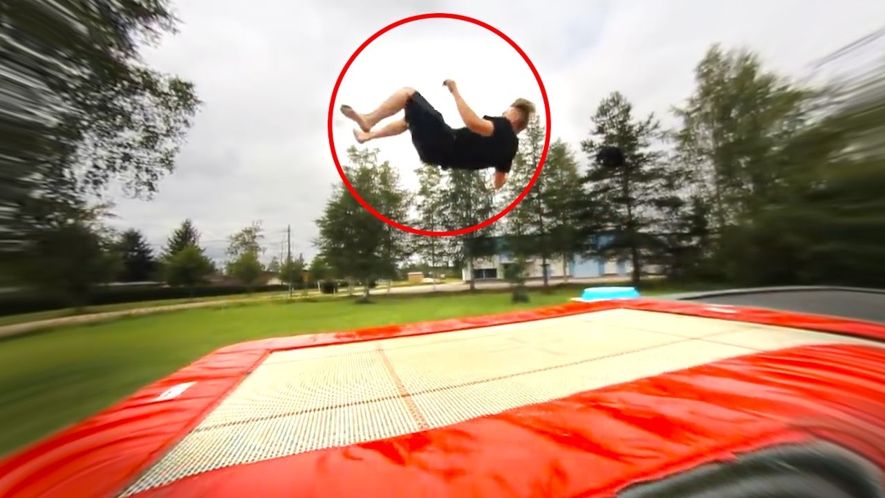 Insane Trampoline Tricks 40 Youtube