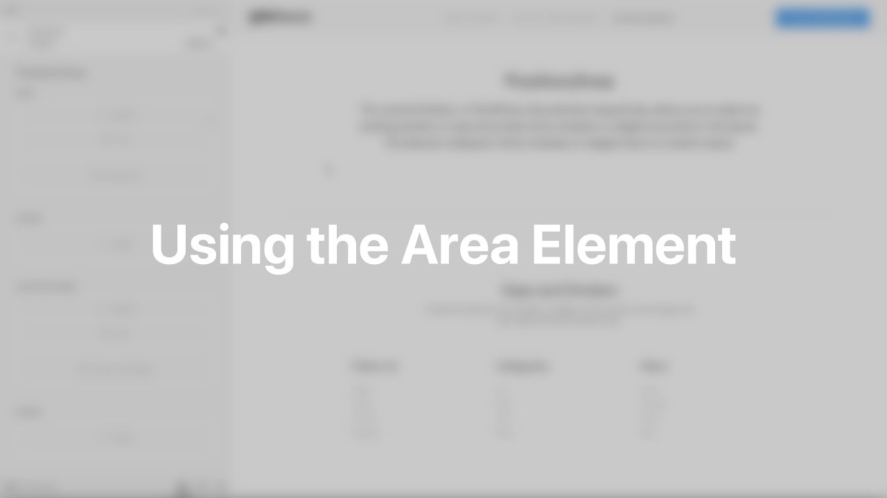Using The Area Element Yootheme Documentation Wordpress Youtube
