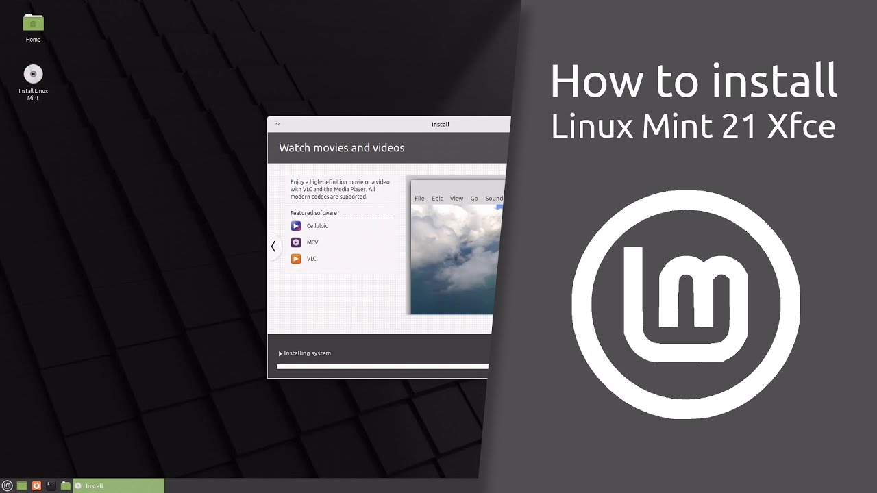 How To Install Linux Mint 21 Xfce Youtube