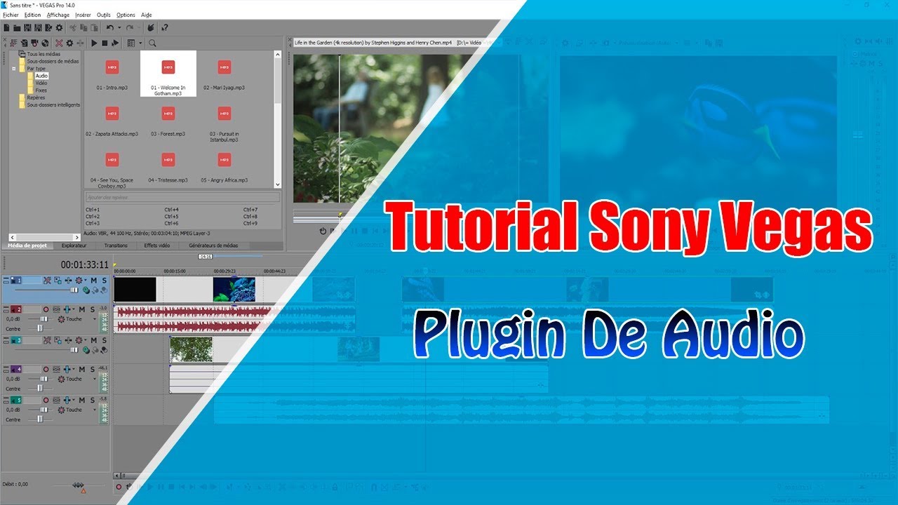 Tutorial Sony Vegas Plugin De Audio Youtube