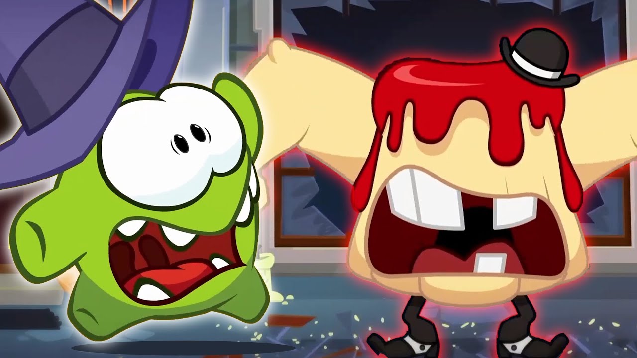 Om Nom Bahasa Indonesia Halloween Kartun Cut The Rope Youtube