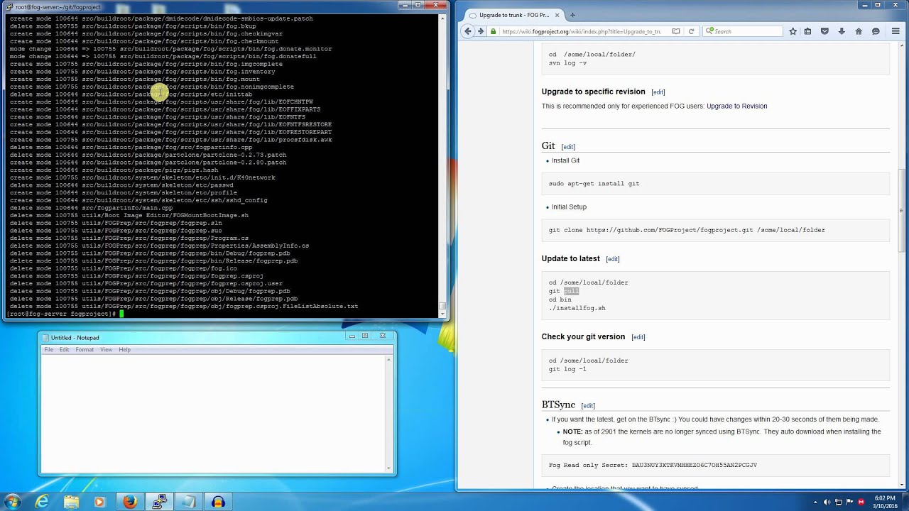 Fog Upgrade Existing Git Trunk Repo Youtube