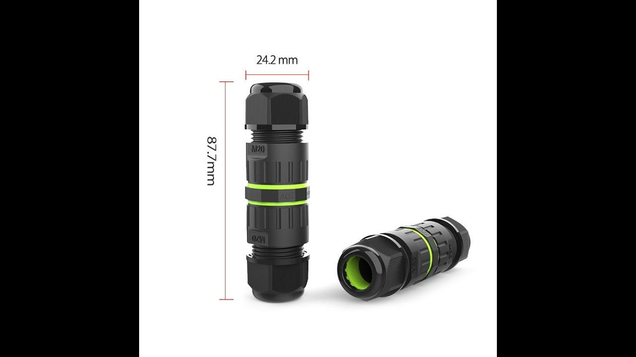 Sunshine Connector M20 2 3 4 5 6p Ip68 Waterproof Connector Youtube