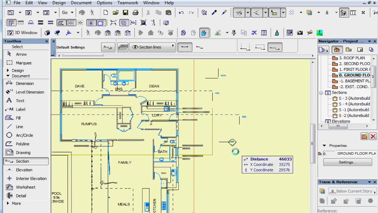 Tutorial Archicad Elevations Youtube