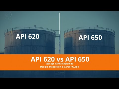 Api 620 And 650 Tank Youtube