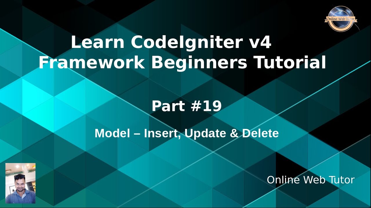 Learn Codeigniter 4 Framework Tutorials 19 Codeigniter 4 Model