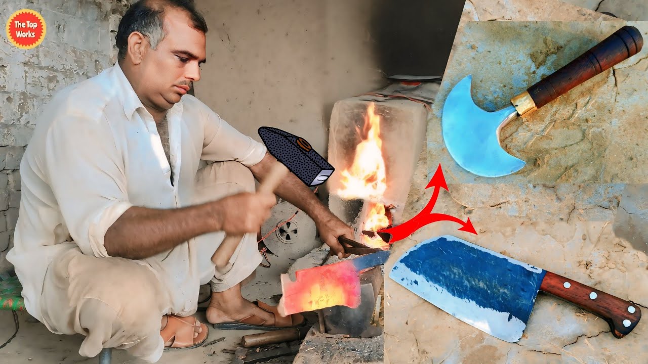 Top 3 Amazing Blacksmithing Videos Master Blacksmith Different Things