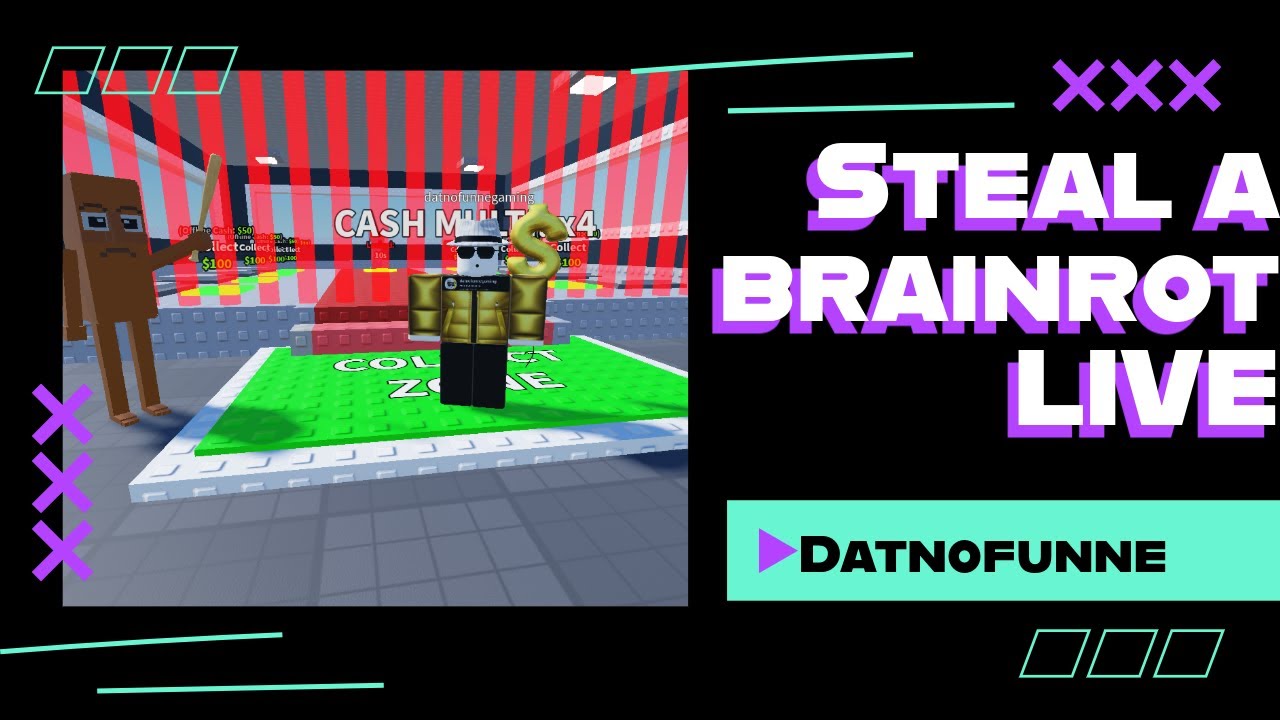 Steal A Brainrot Livestream Youtube