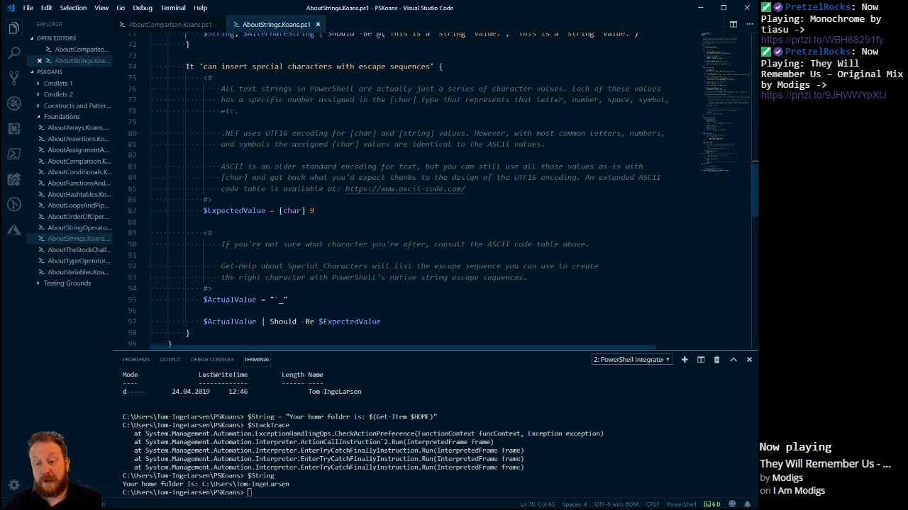 Letsplay Powershell Pskoans 4 Youtube