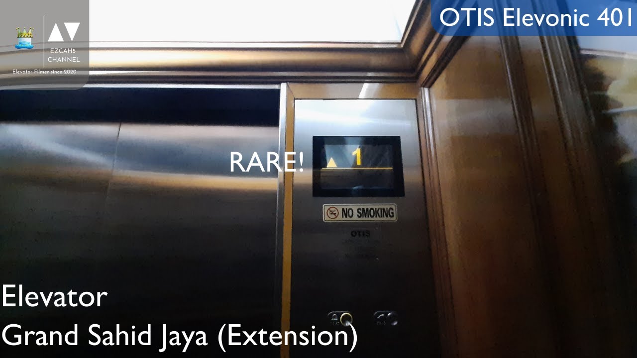 Otis Elevonic 401 Traction Elevator Grand Sahid Jaya Extension