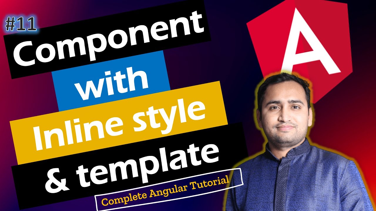 Component With Inline Style Template Angular Template Vs