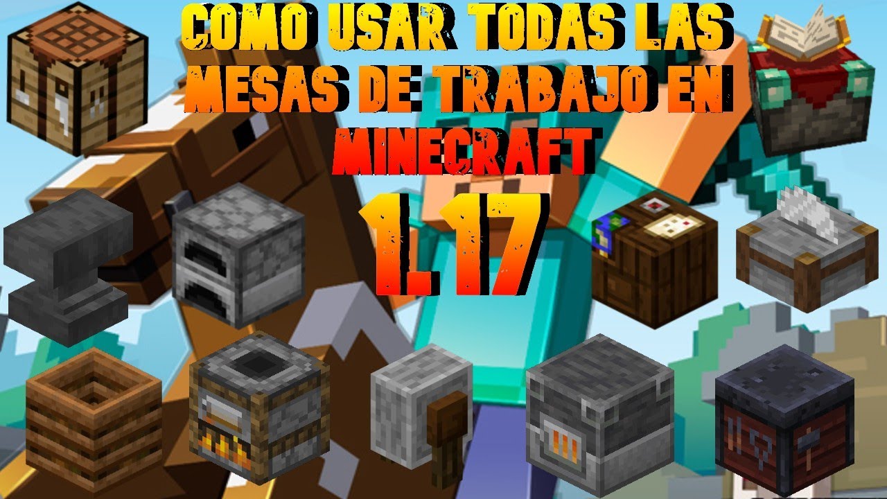 Como Usar Las Mesas De Trabajo De Minecraft 1 17 亞 Su Funciﾃ哲 Youtube