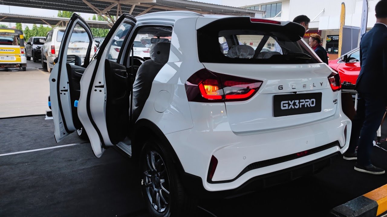 First Look 2024 Geely Gx3 Pro White Color Modern And Stylish Design