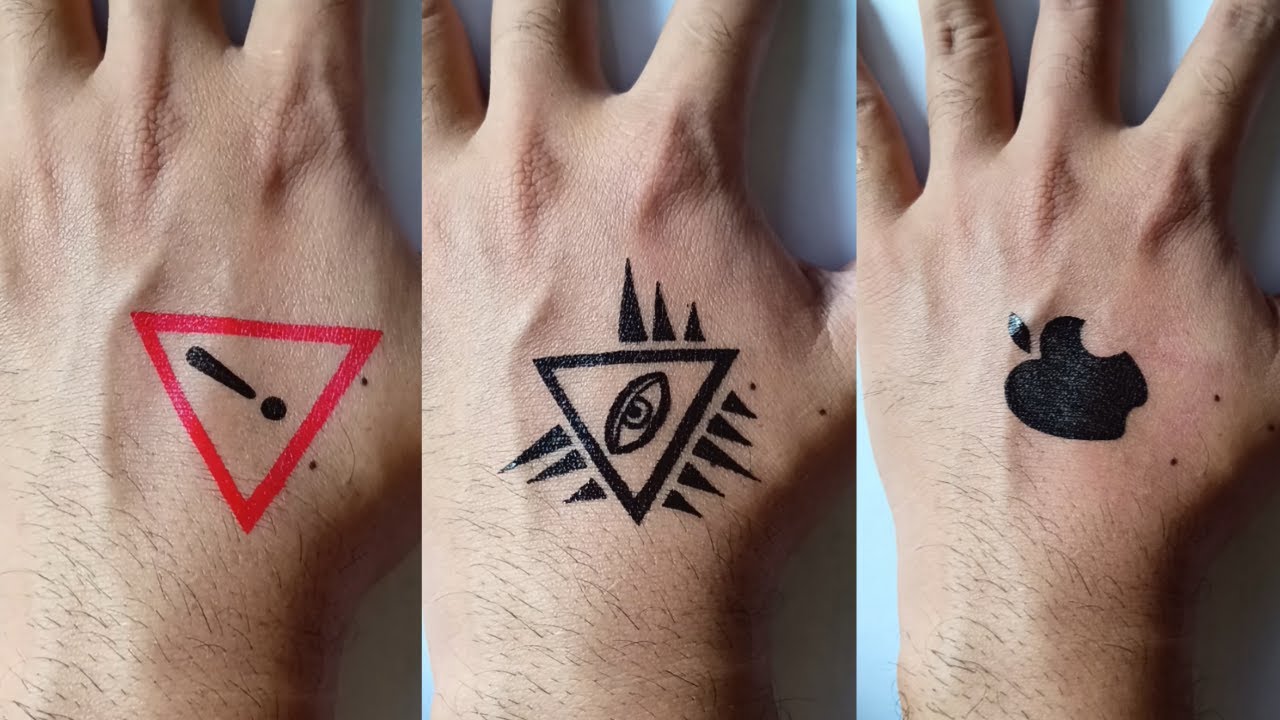 Diy Tattoo Pens Tattoo Logo S Simple Tattoo Youtube